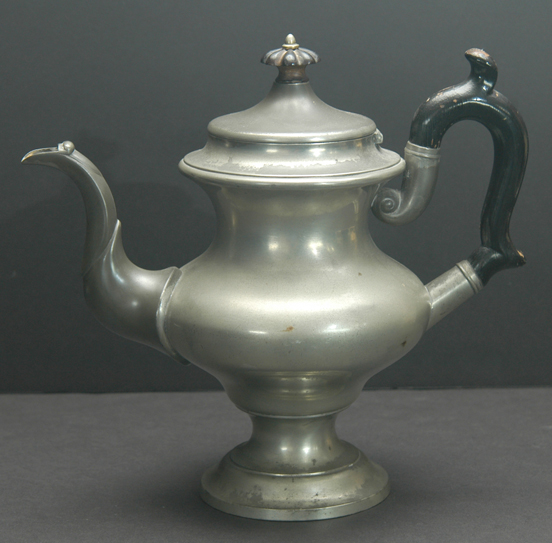 Pewter - Antique American Pewter or Britannia Coffee Pot by Leonard ...