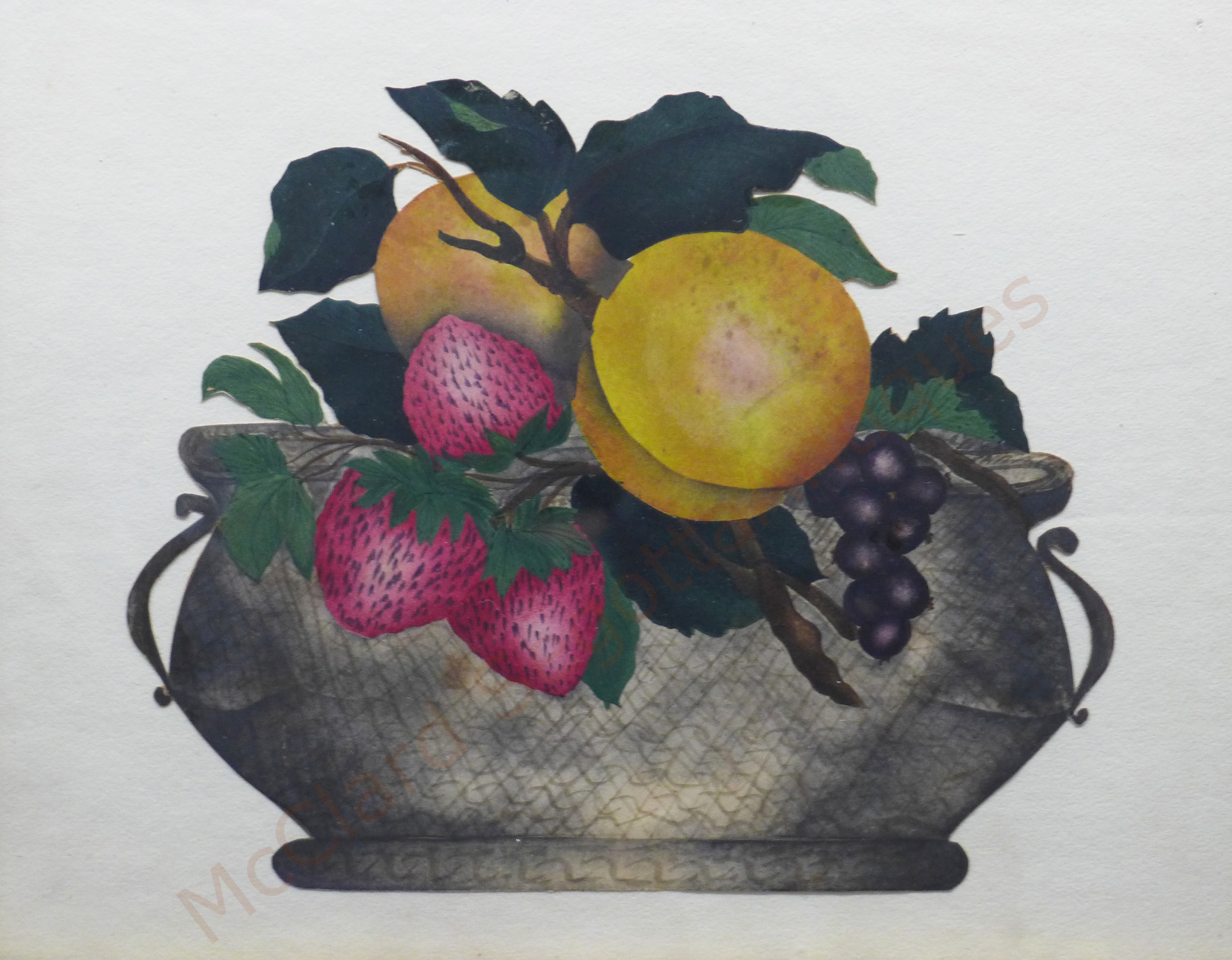 Folk Art - Unusual Cut-Out Theorem - Peggy McClard Antiques - Americana ...