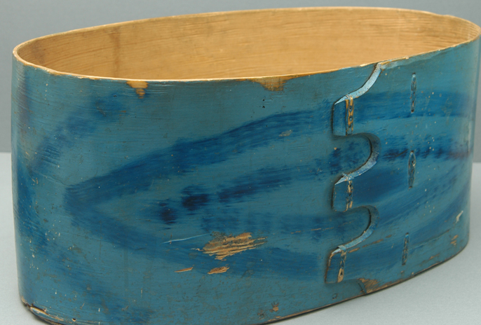 Paint Decoration - Antique Paint Decorated Swedish Bride's Box or ...