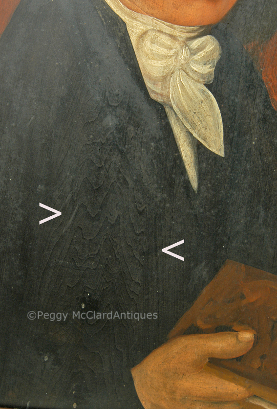 Portraits - Antique American Folk Portrait by Thomas Ware - Peggy ...